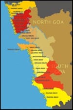 North Goa Beaches INDIA: With Photos And Map