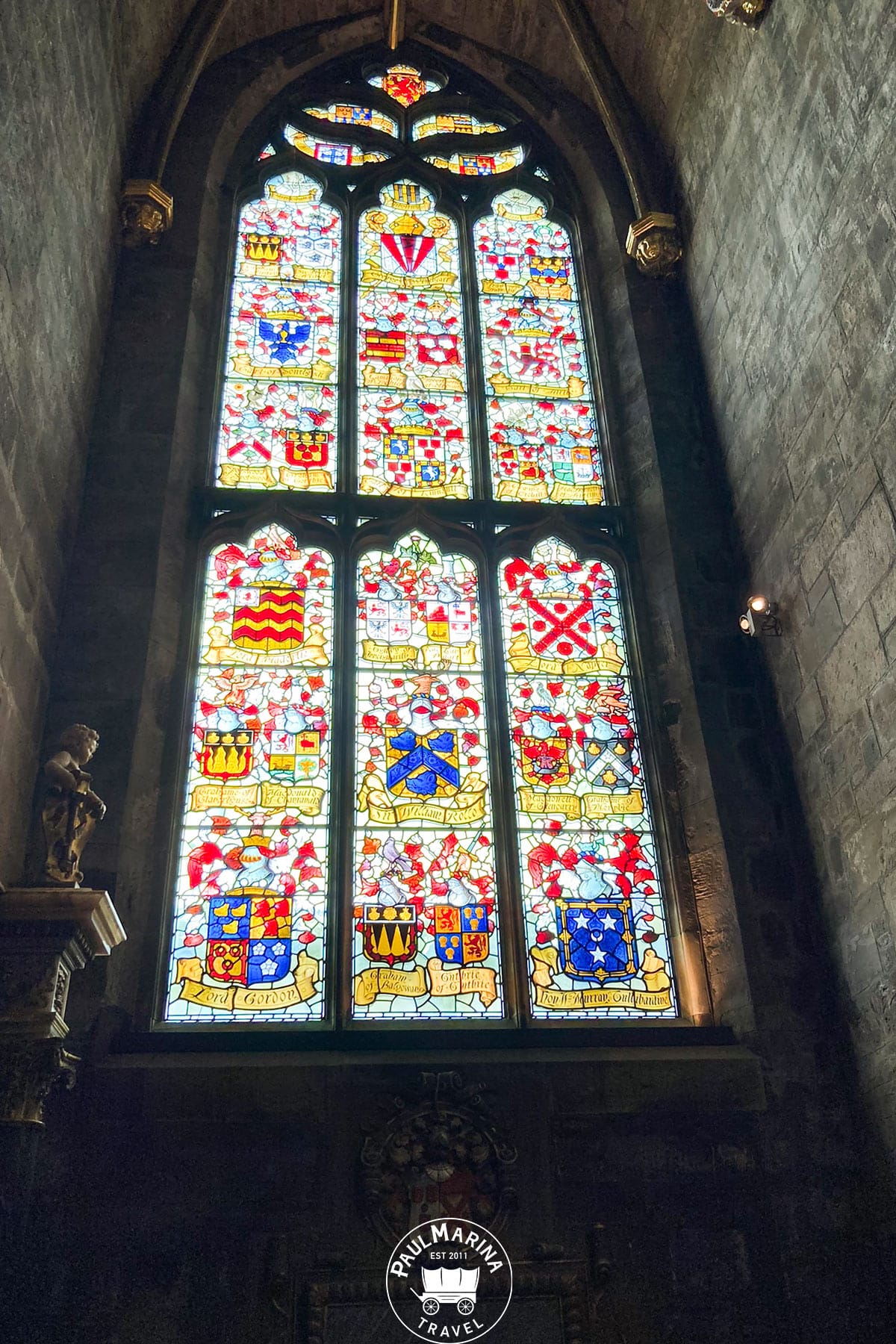 Visiting St Giles' Cathedral In Edinburgh Scotland