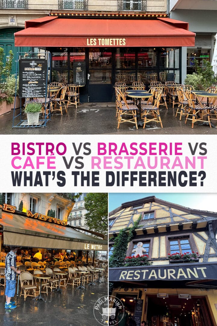 French Bistro VS Brasserie VS Café VS Restaurant: What's The Difference ...