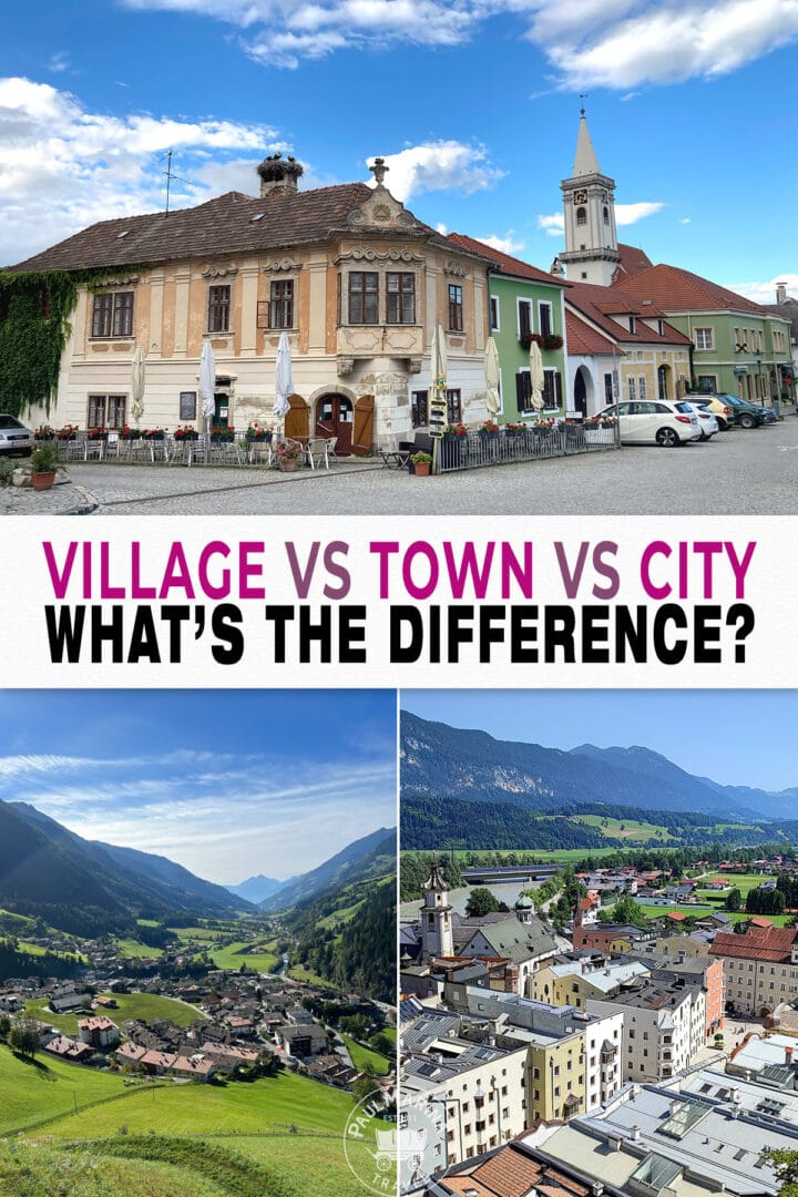 City VS Town VS Village: What Is The Difference?