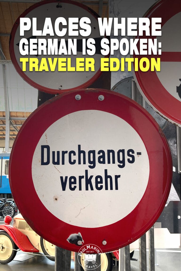 European Countries And Regions Where German Is Spoken