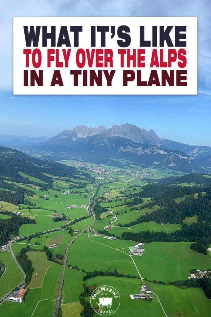 What It’s Like To Fly Over The Alps In A Tiny Plane