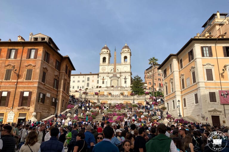 The Most Tourist-Crowded Places In Rome | Paulmarina